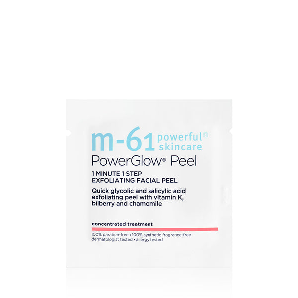 PowerGlow® Peel - 1-Minute, 1-Step Exfoliating Facial Peel – m-61 ...